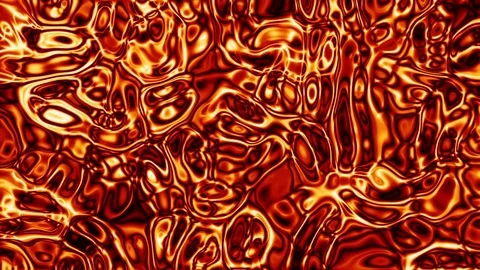 Fire Red Liquid Lava Alien Abstract Moti... | Stock Video | Pond5