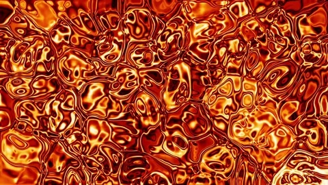 Fire Red Liquid Lava Alien Abstract Moti... | Stock Video | Pond5