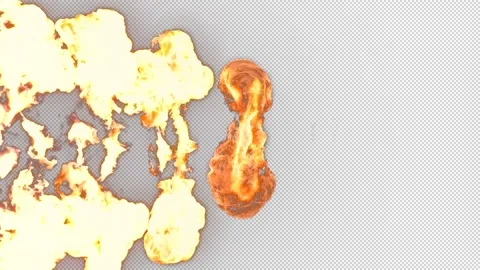 Explosion Fire Ring Stock Footage ~ Royalty Free Stock Videos | Pond5