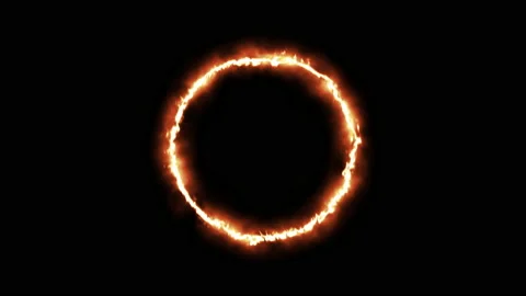 Ring Of Fire Loop Stock Video Footage | Royalty Free Ring Of Fire Loop ...