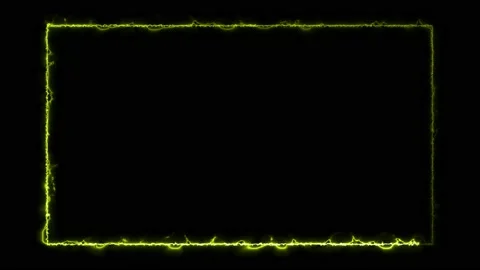 Free Fire Border Frame Burning Fire Flame Banner Border Frame, Objects