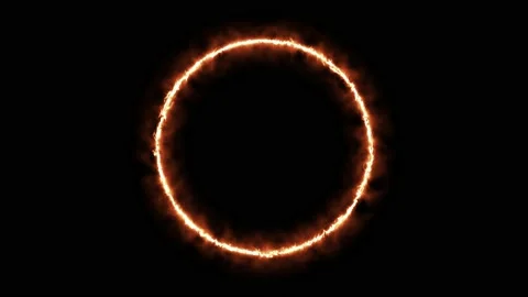 Circle Fire Logo Stock Footage ~ Royalty Free Stock Videos | Pond5