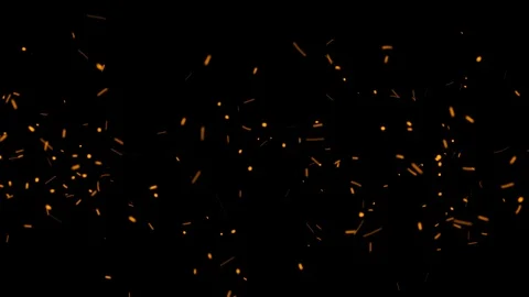 Sparks Alpha Stock Footage ~ Royalty Free Stock Videos | Pond5