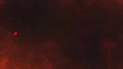 Fire sparks. Red smoke. Rising glow spar... | Stock Video | Pond5