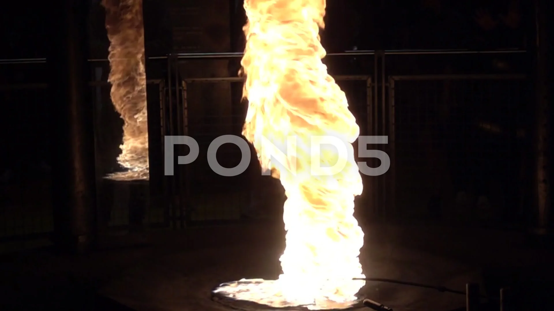 Flaming Electric Tornado