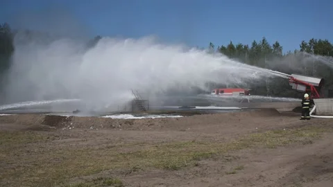 Jet Engine Fire Stock Footage ~ Royalty Free Stock Videos | Pond5