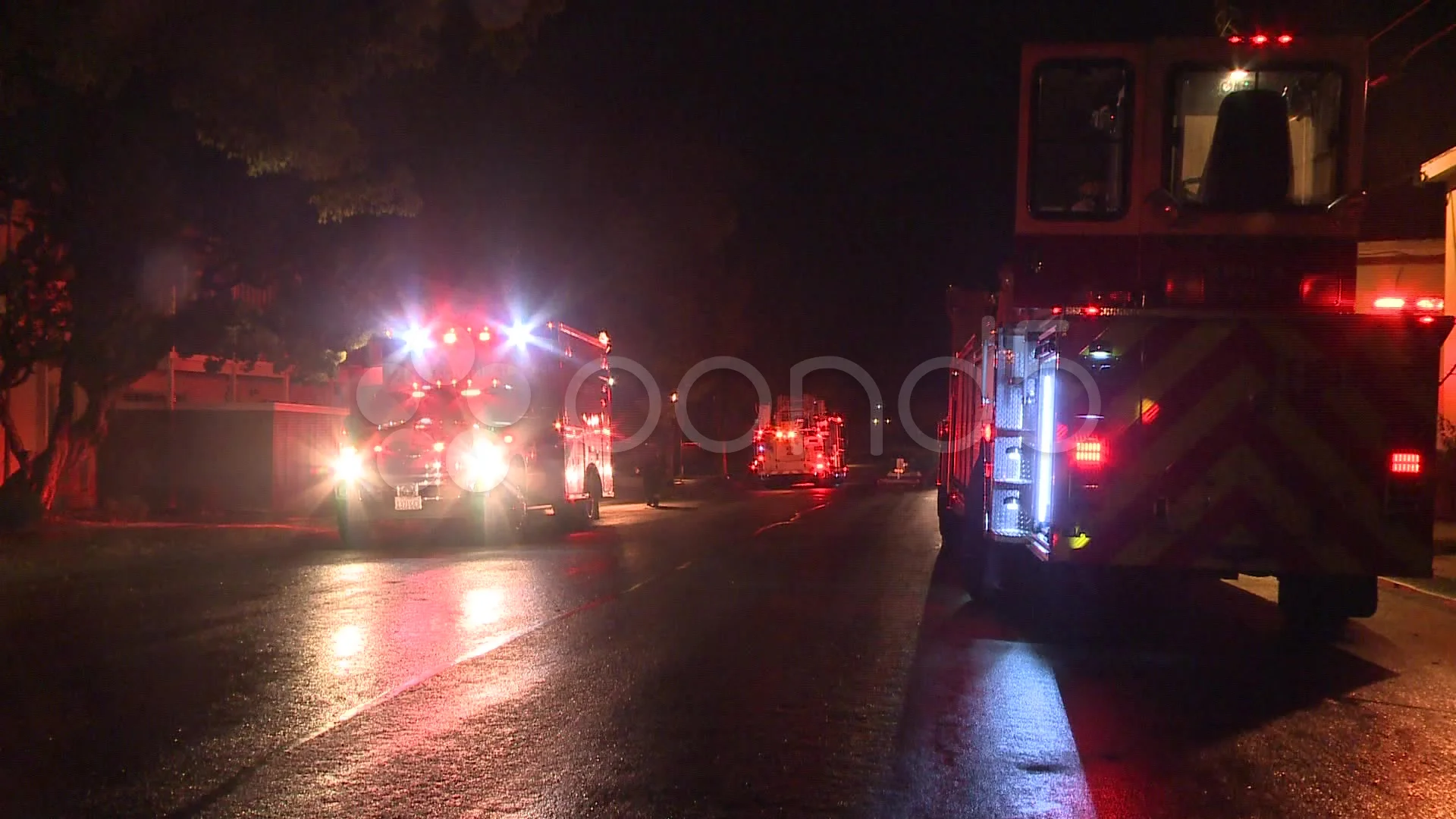 Fire Truck Lights At Night A Pair Of Highly Modern And Quality Fire