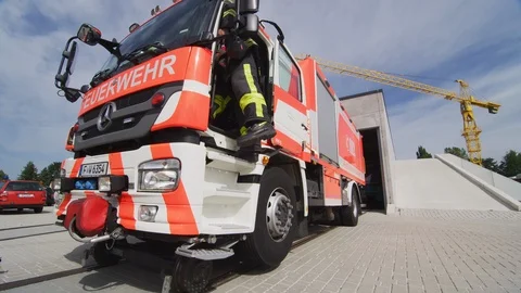 Firefighter Work On Team Stock Video Footage | Royalty Free Firefighter ...