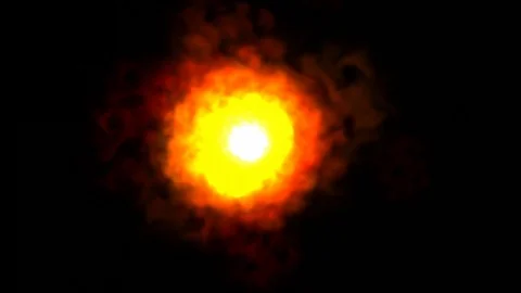 Fireball animation background stock foot... | Stock Video | Pond5