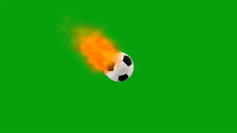 Fireball motion graphics with green scre... | Stock Video | Pond5