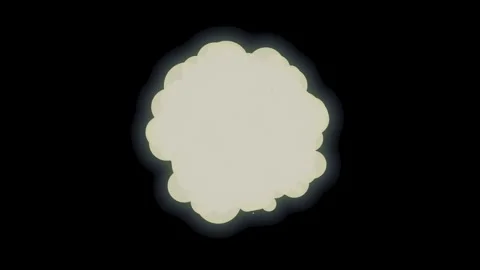 Fireball Smoke with Black Background 4K | Stock Video | Pond5