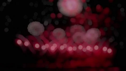 Firecracker flare lights overlays. Salut... | Stock Video | Pond5