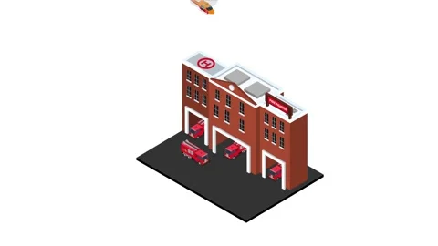 Firefighter buildings with helicopter an... | Stock Video | Pond5
