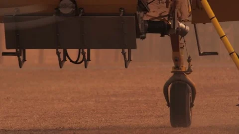 Firefighting airplane with water tank wh... | Stock Video | Pond5