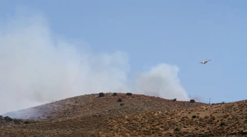 Palmdale Fire Stock Footage ~ Royalty Free Stock Videos | Pond5