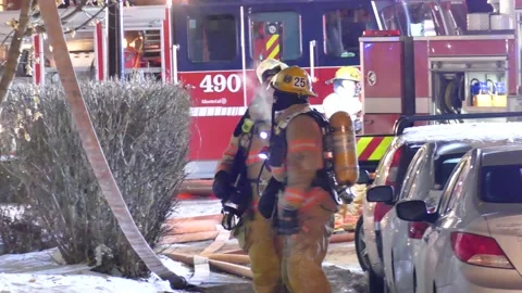 Firemen Night Stock Video Footage | Royalty Free Firemen Night Videos ...