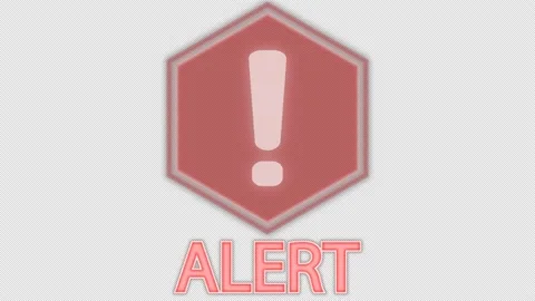 Firewall Alert Warning Notification On D... | Stock Video | Pond5