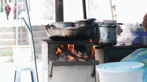 Firewood cooking, typical Peruvian Andea... | Stock Video | Pond5