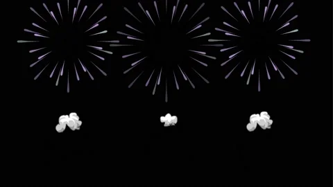 Firework burst effect, comic background ... | Stock Video | Pond5