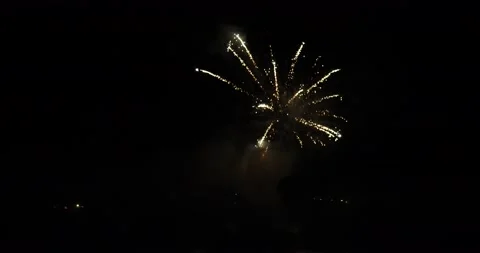 A firework display on bonfire night in E... | Stock Video | Pond5