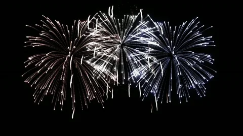Firework Display in loop-able animation.... | Stock Video | Pond5