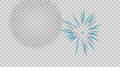fireworks alpha transparence background ... | Stock Video | Pond5