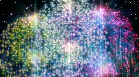 Fireworks - Animation | Stock Video | Pond5