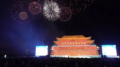 Fireworks In Chinese Stock Videos – Royalty-Free HD & 4K Videos