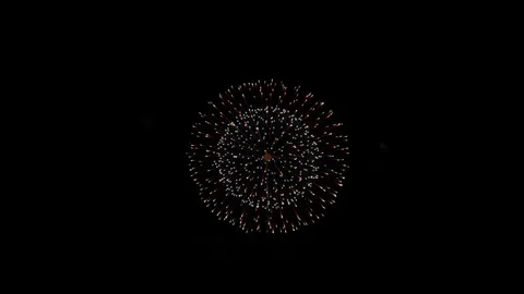 Fireworks Display the night sky Animatio... | Stock Video | Pond5