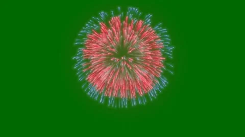 Fireworks Green Screen Stock Footage ~ Royalty Free Stock Videos | Pond5