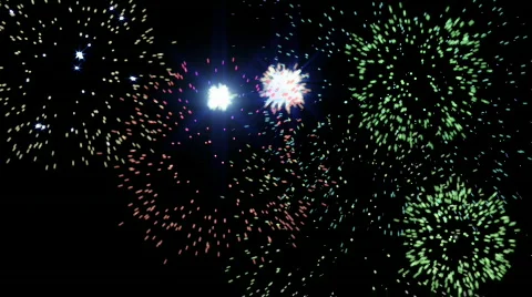 Fireworks Loop Stock Footage ~ Royalty Free Stock Videos | Pond5