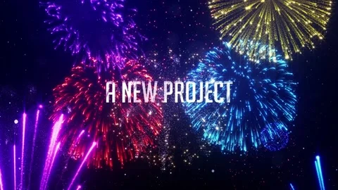 After Effects Template: Fireworks Opener Titles #188937058