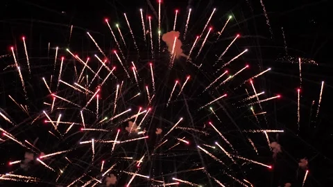 Fireworks Flowers Stock Video Footage | Royalty Free Fireworks Flowers ...