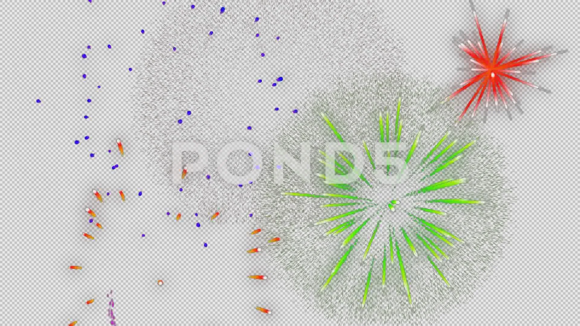 Alpha Channel Clipart Fireworks