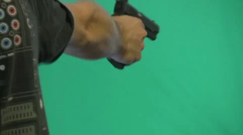 Gun Fire Green Screen Stock Footage ~ Royalty Free Stock Videos | Pond5