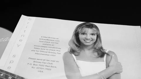 First CD of the American singer, dancer ... | Stock Video | Pond5