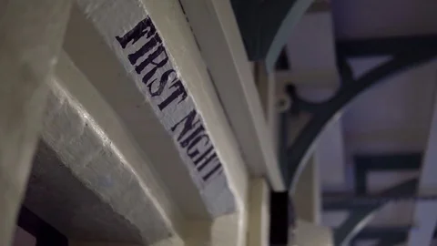 First Night Inside Large Modern Prison B... | Stock Video | Pond5