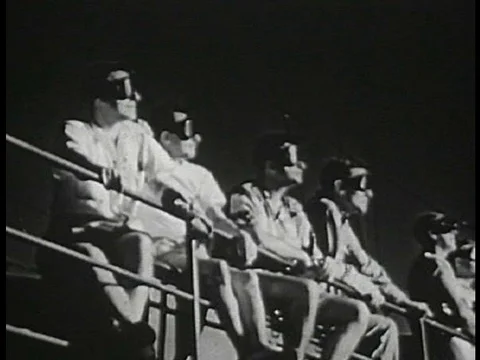 The first nuclear bomb tests are underta... | Stock Video | Pond5