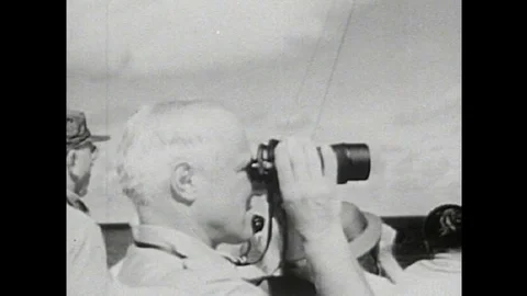 The first nuclear bomb tests are underta... | Stock Video | Pond5