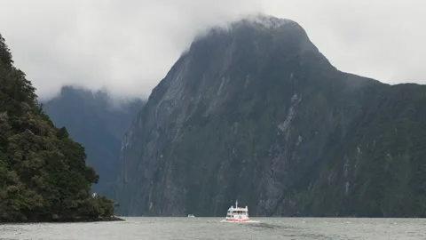 First-person perspective sailing into Mi... | Stock Video | Pond5
