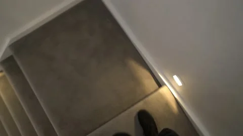 First person POV shot of person walking ... | Stock Video | Pond5