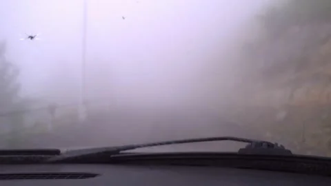 First-person view of driver of car drivi... | Stock Video | Pond5