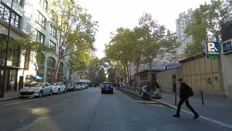 first person view driving forward in the... | Stock Video | Pond5