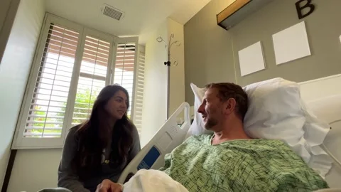 Person In Hospital Bed Stock Footage ~ Royalty Free Stock Videos | Pond5