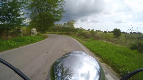 Motorcycle First Person View Stock Videos – Royalty-Free HD & 4K Videos