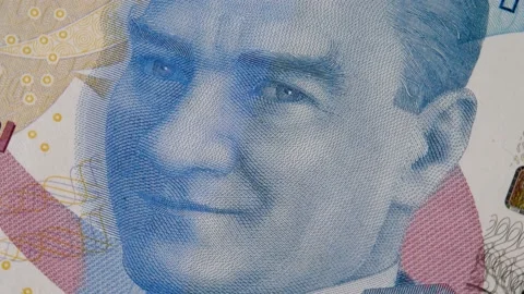 first president Mustafa Kemal Ataturk on... | Stock Video | Pond5