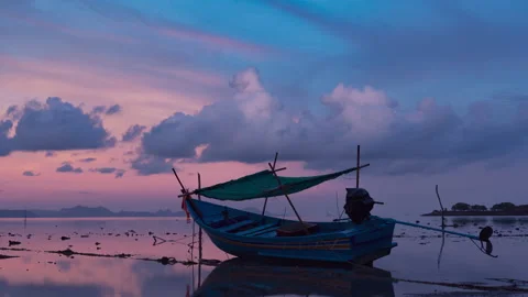 Moon Tide Boat Stock Videos – Royalty-Free HD & 4K Videos | Pond5
