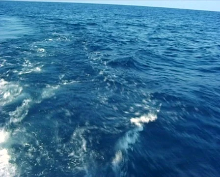 fishing boat rear view | Stock Video | Pond5