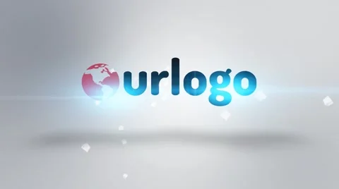 After Effects: Fission Simple Particle Logo #64778473