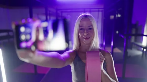 Gym Girl Influencer Stock Videos – Royalty-Free HD & 4K Videos | Pond5